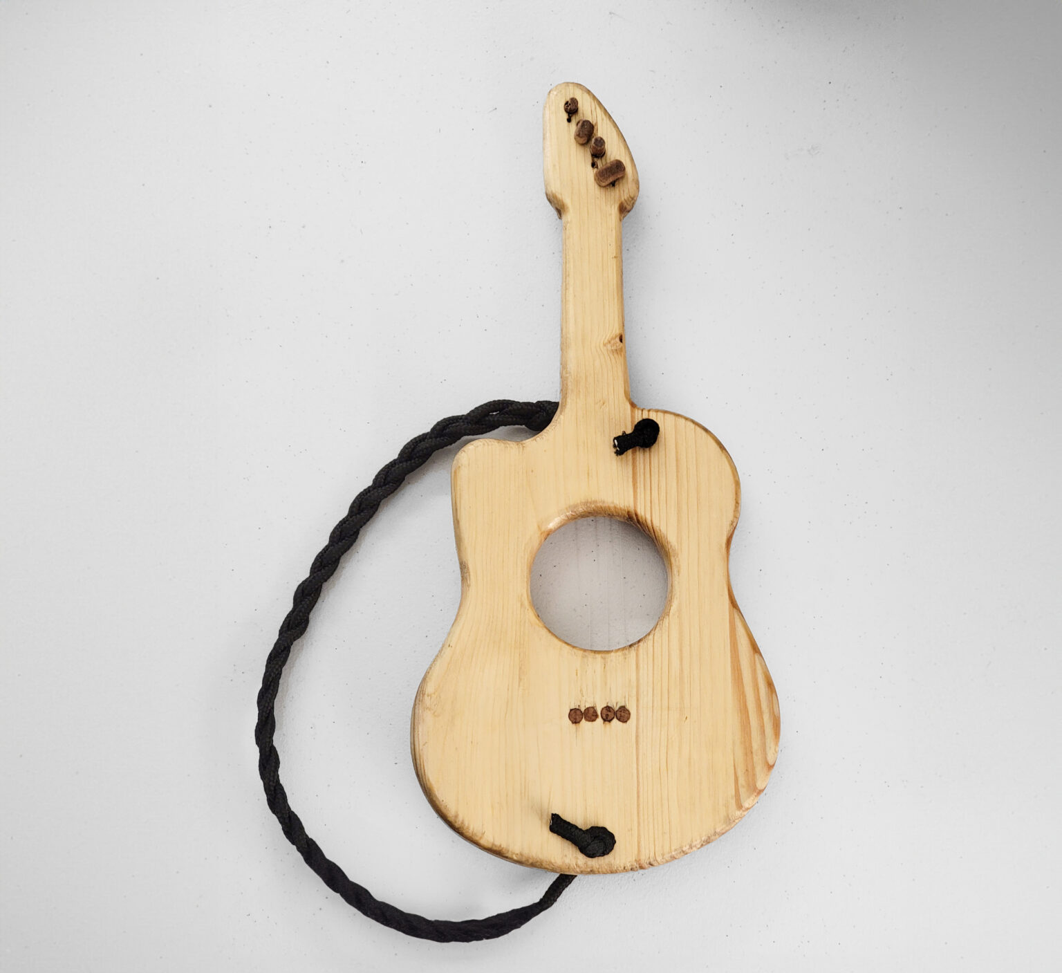 Sensory Toy Guitar with Strings for Imaginative Play - Handcrafted ...