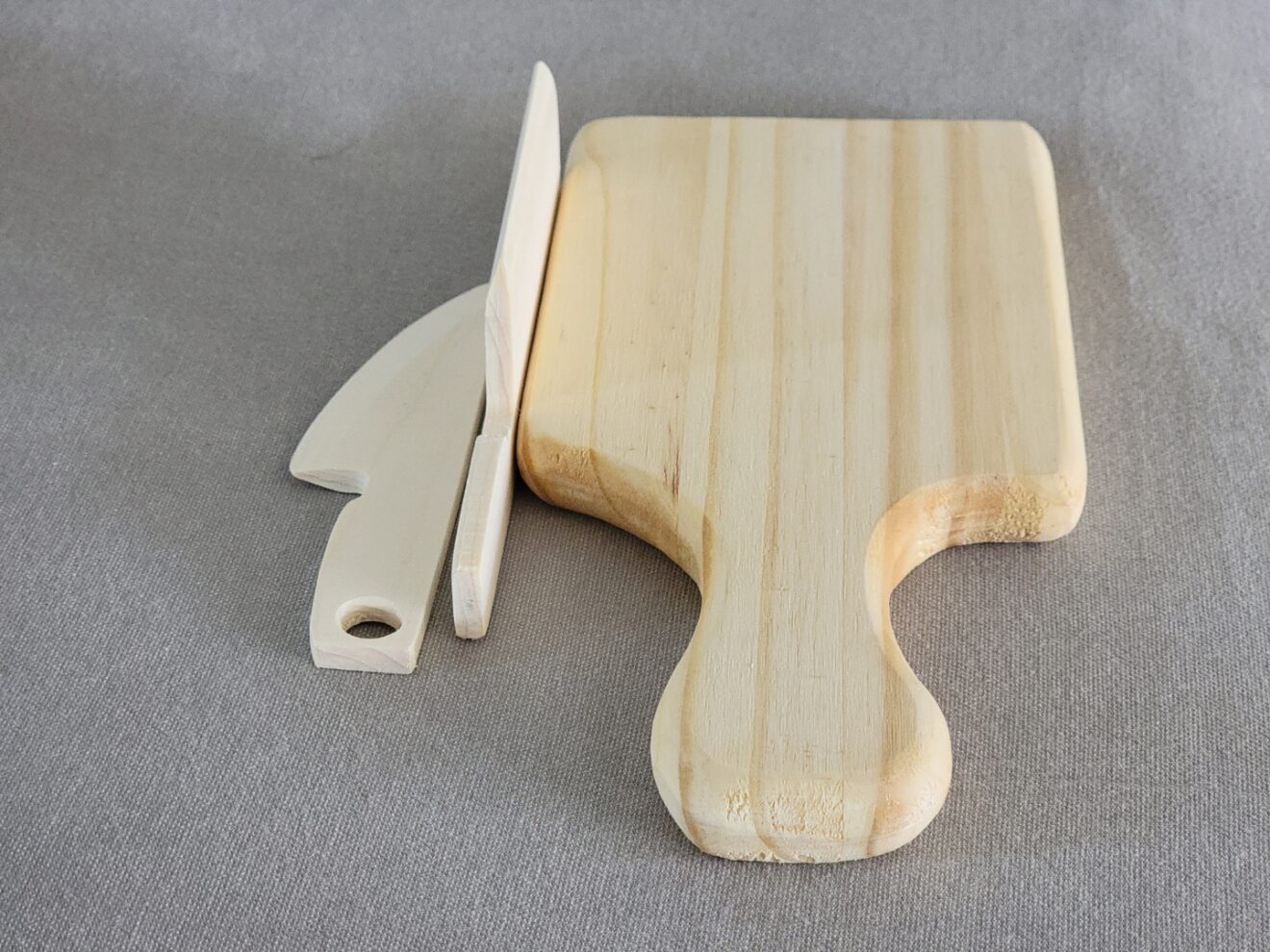 Sensory Toy – Cutting board with Knifes for Toddlers - Handcrafted ...