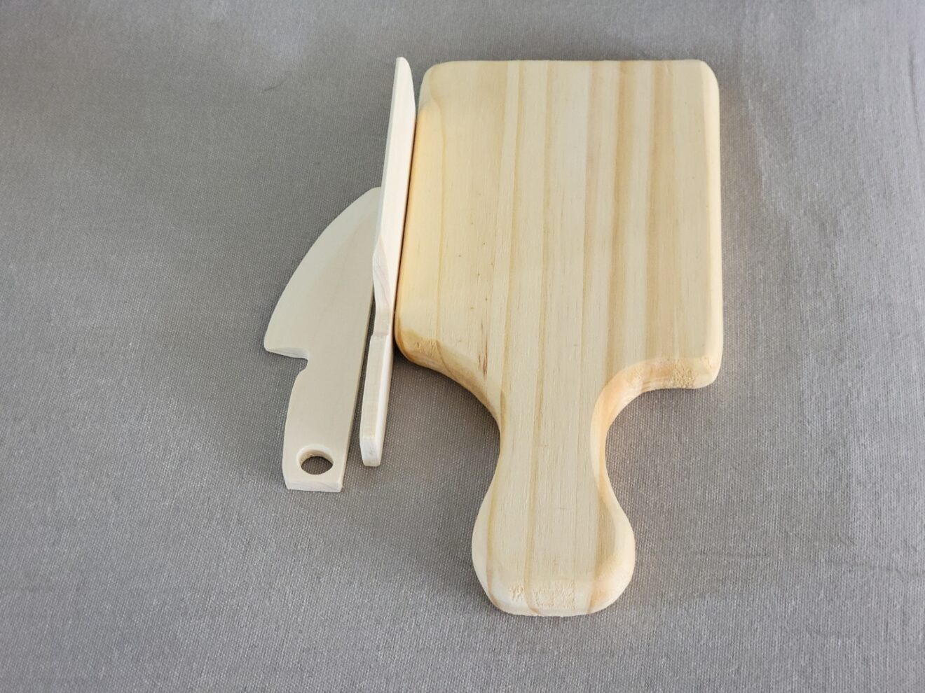 Sensory Toy – Cutting board with Knifes for Toddlers - Handcrafted ...